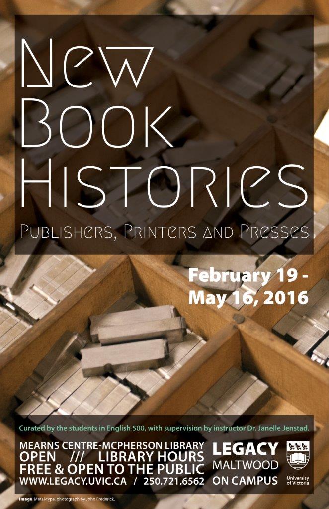 New Book Histories – Janelle Jenstad